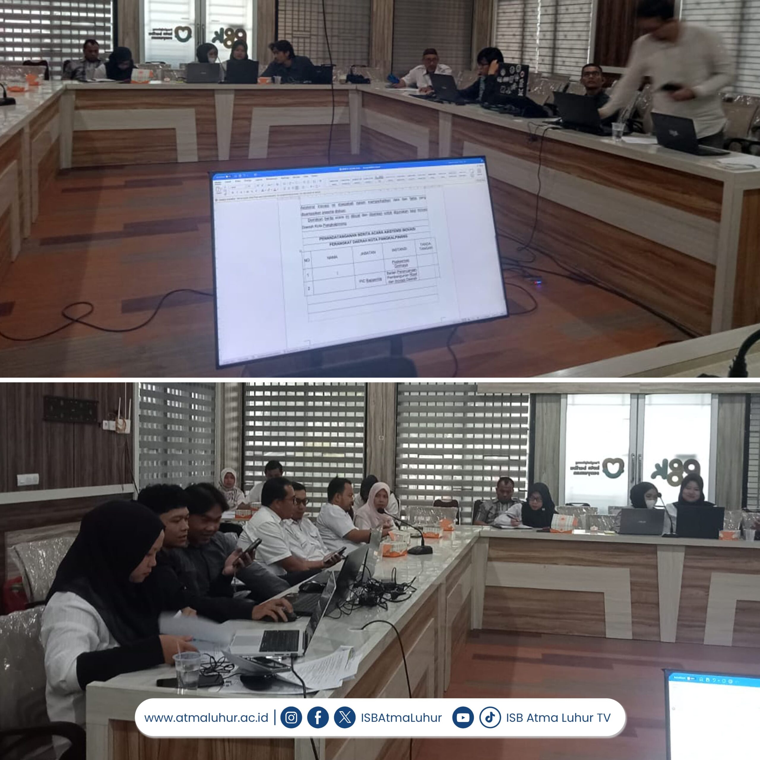 Wakil Rektor III ISB Atma Luhur, Bapak Yurindra, M.T, Menjadi ... Wakil Rektor III ISB Atma Luhur, Bapak Yurindra, M.T, Menjadi ...